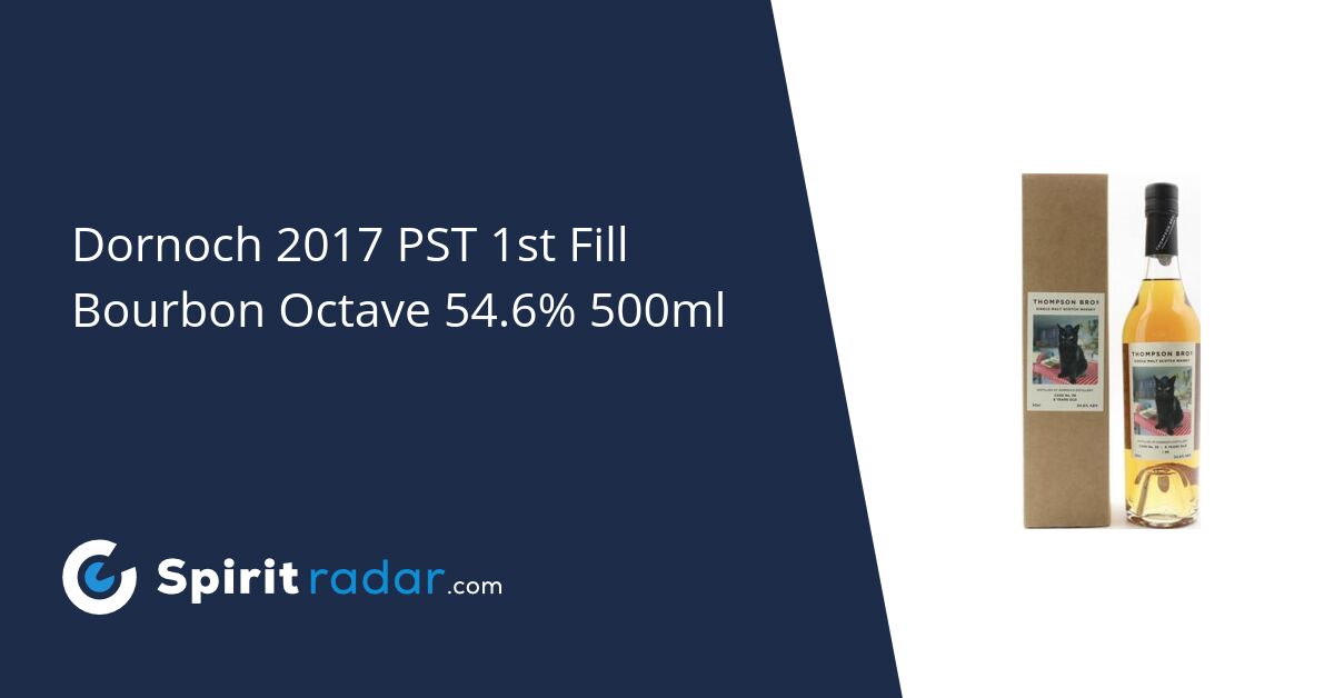 Dornoch 2017 PST 1st Fill Bourbon Octave 54.6% 500ml - Spirit Radar