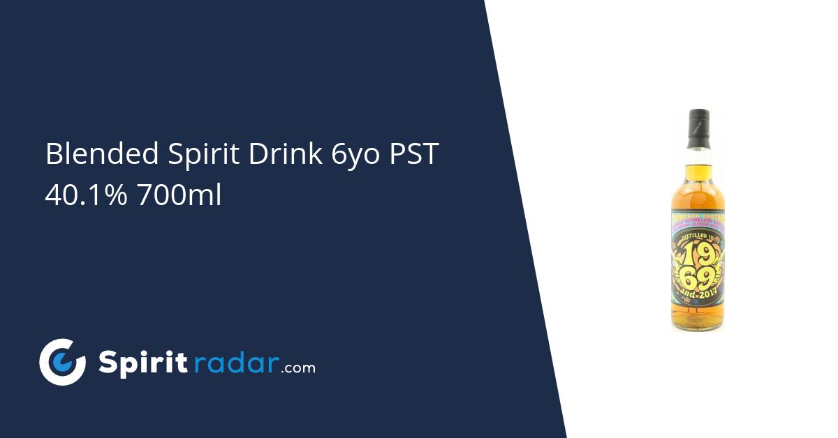Blended Spirit Drink 6yo PST 40.1% 700ml - Spirit Radar