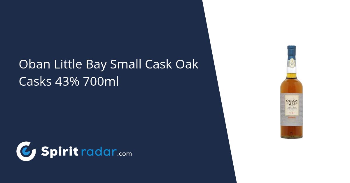 Oban Little Bay Small Cask Oak Casks 43% 700ml - Spirit Radar