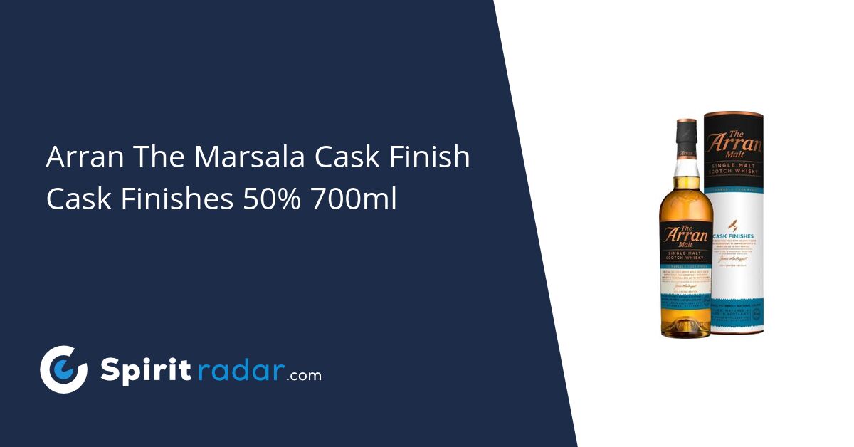 Arran The Marsala Cask Finish Cask Finishes 50% 700ml - Spirit Radar