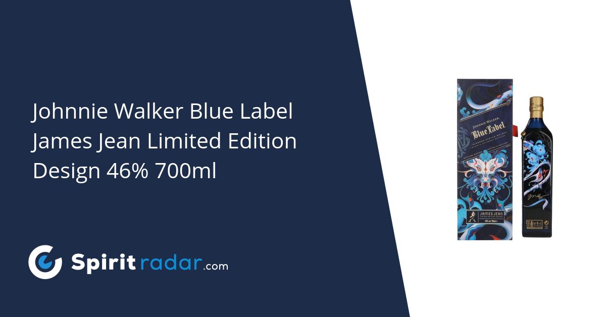 Johnnie Walker Blue Label James Jean Limited Edition Design 40% 700ml ...