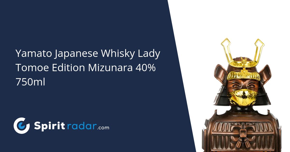 Yamato Japanese Whisky Lady Tomoe Edition Mizunara 40% 750ml - Spirit Radar