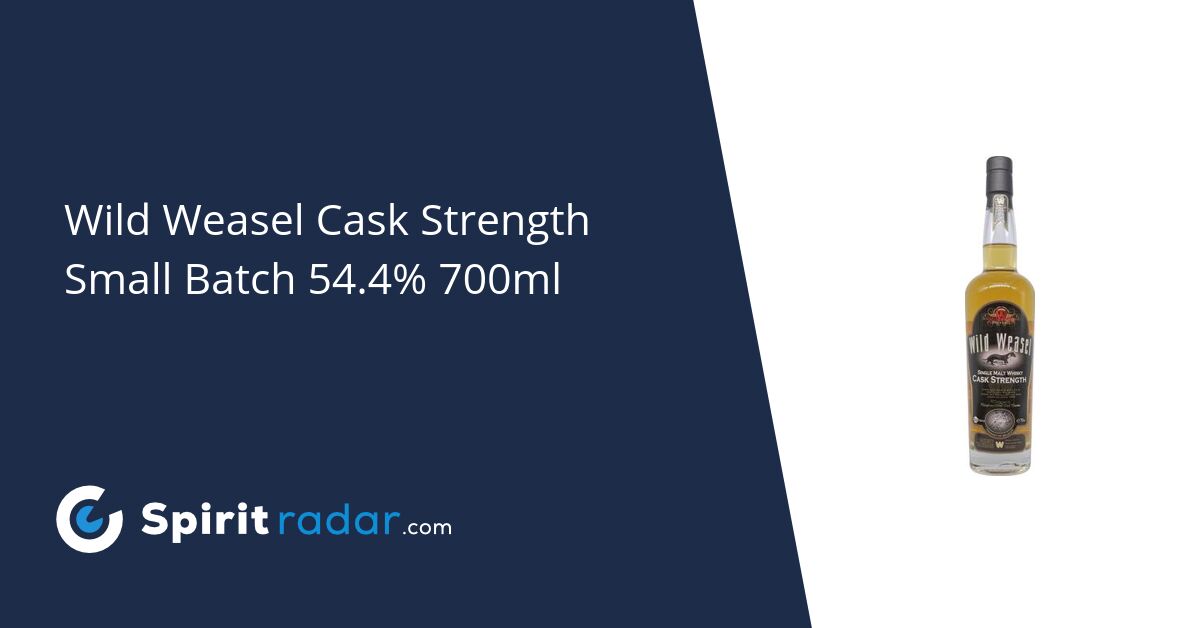 Wild Weasel Cask Strength Small Batch 54.4% 700ml - Spirit Radar