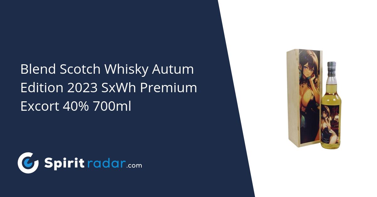 Blend Scotch Whisky Autum Edition 2023 SxWh Premium Excort 40% 700ml ...