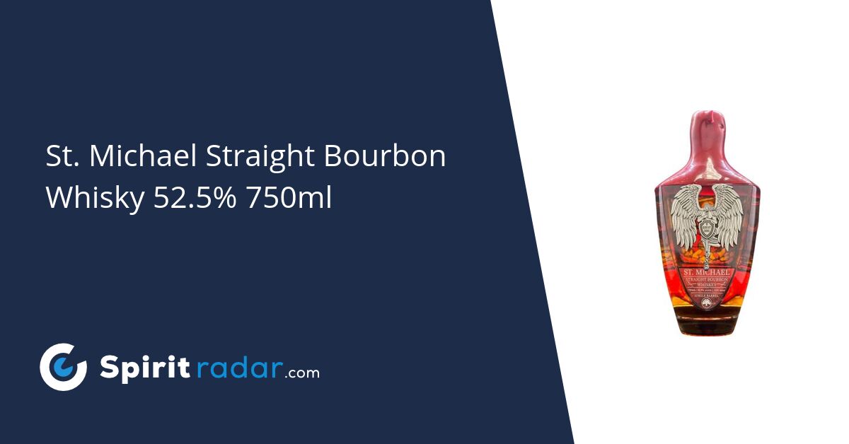St. Michael Straight Bourbon Whisky 52.5% 750ml - Spirit Radar