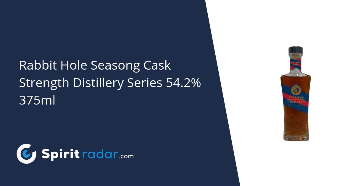 Rabbit Hole Seasong Cask Strength Distillery Series 54.2% 375ml - Spirit Radar