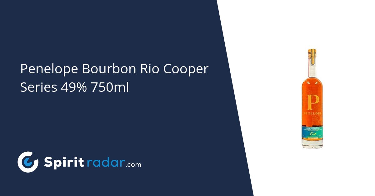 Penelope Bourbon Rio Cooper Series 49% 750ml - Spirit Radar
