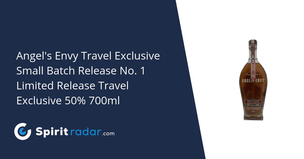 Angel's Envy Travel Exclusive Small Batch Release No. 1 Limited Release ...