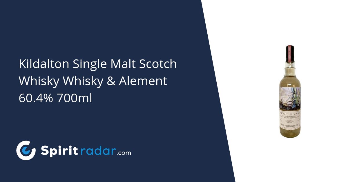 Kildalton Single Malt Scotch Whisky Whisky & Alement 60.4% 700ml ...