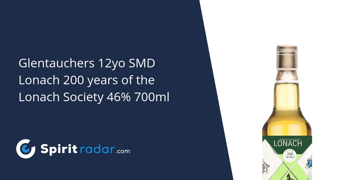 Glentauchers 12yo SMD Lonach 200 years of the Lonach Society 46% 700ml ...