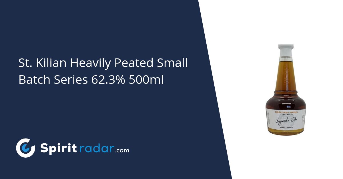 St. Kilian Heavily Peated Small Batch Series 62.3% 500ml - Spirit Radar