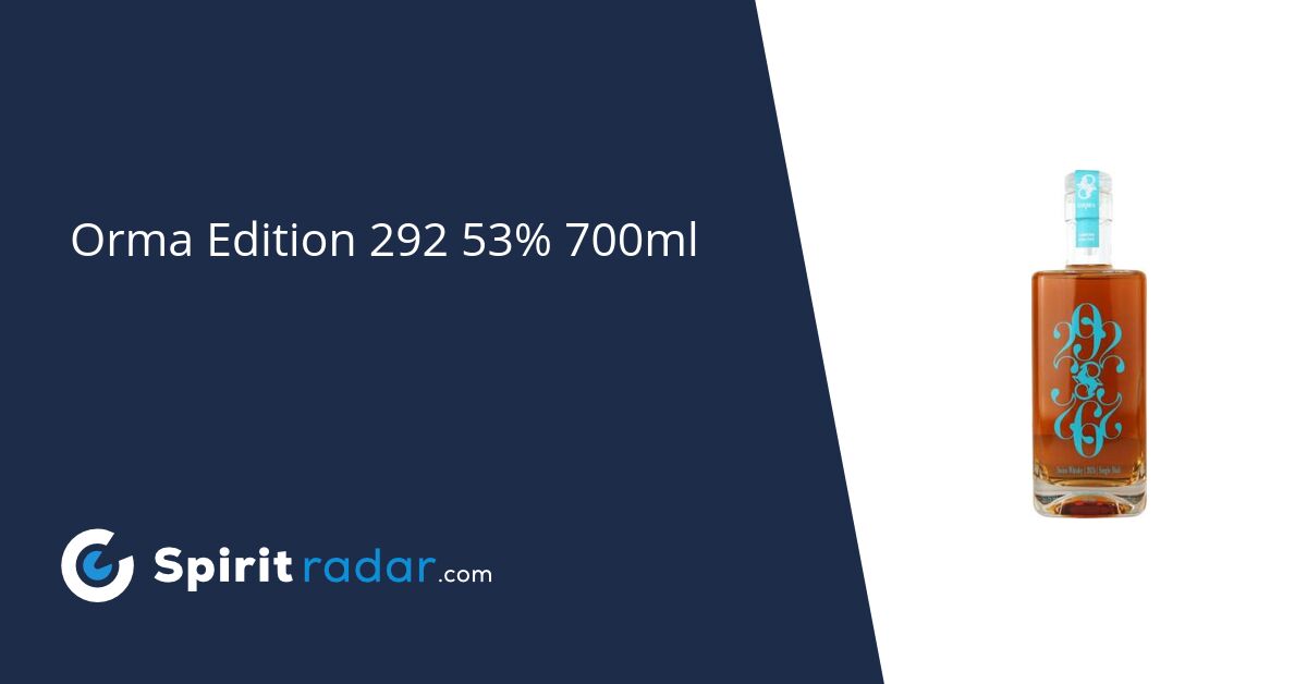 Orma Edition 292 53% 700ml - Spirit Radar