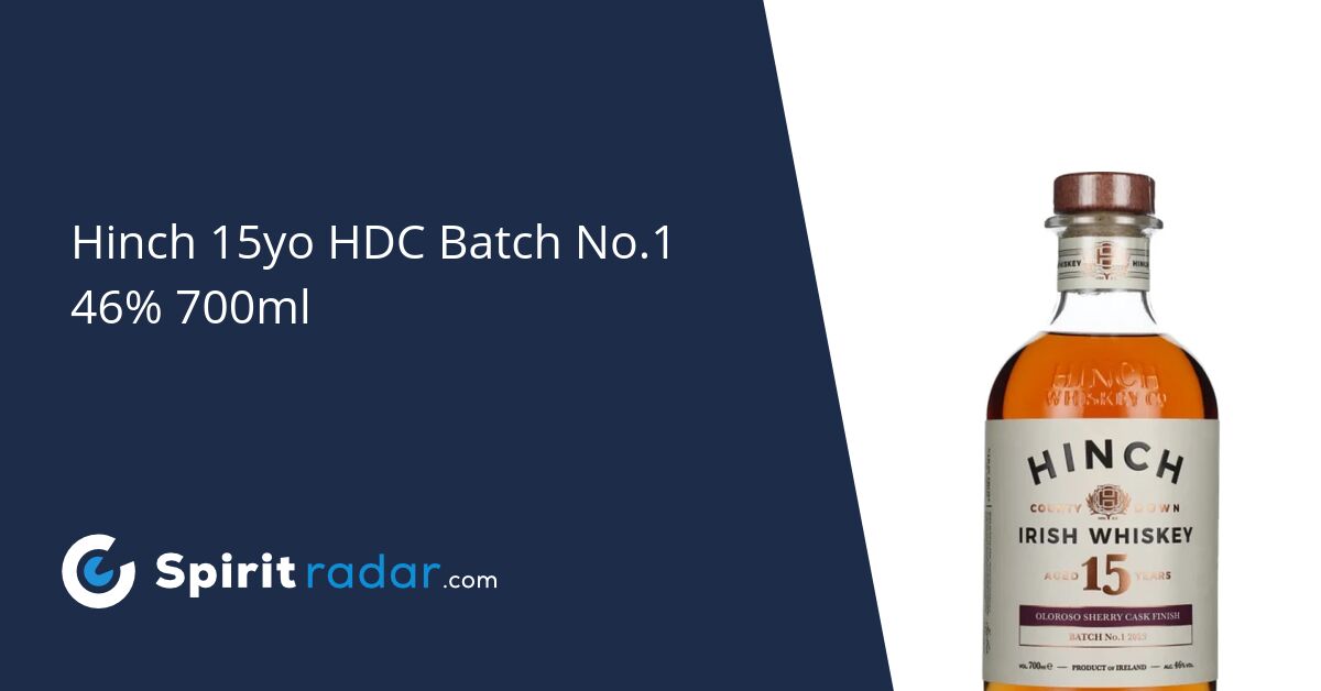 Hinch 15yo HDC Batch No.1 46% 700ml - Spirit Radar