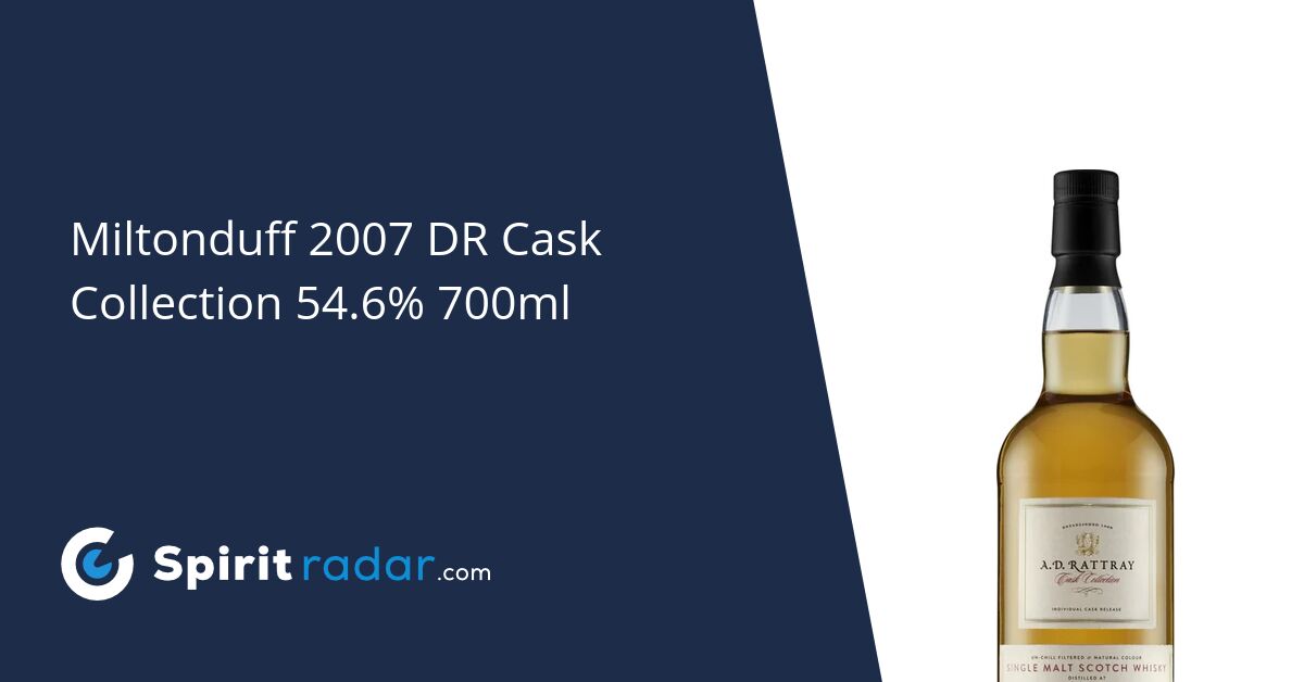 Miltonduff 2007 DR Cask Collection 54.6% 700ml - Spirit Radar