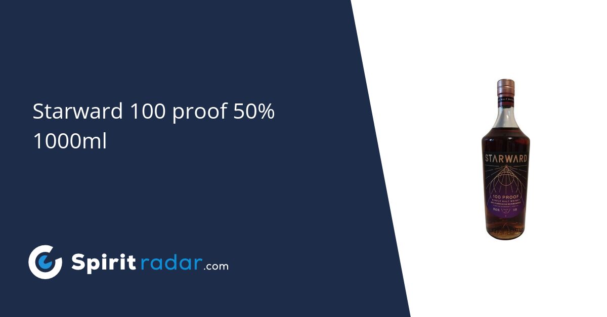Starward 100 proof 50% 1000ml - Spirit Radar