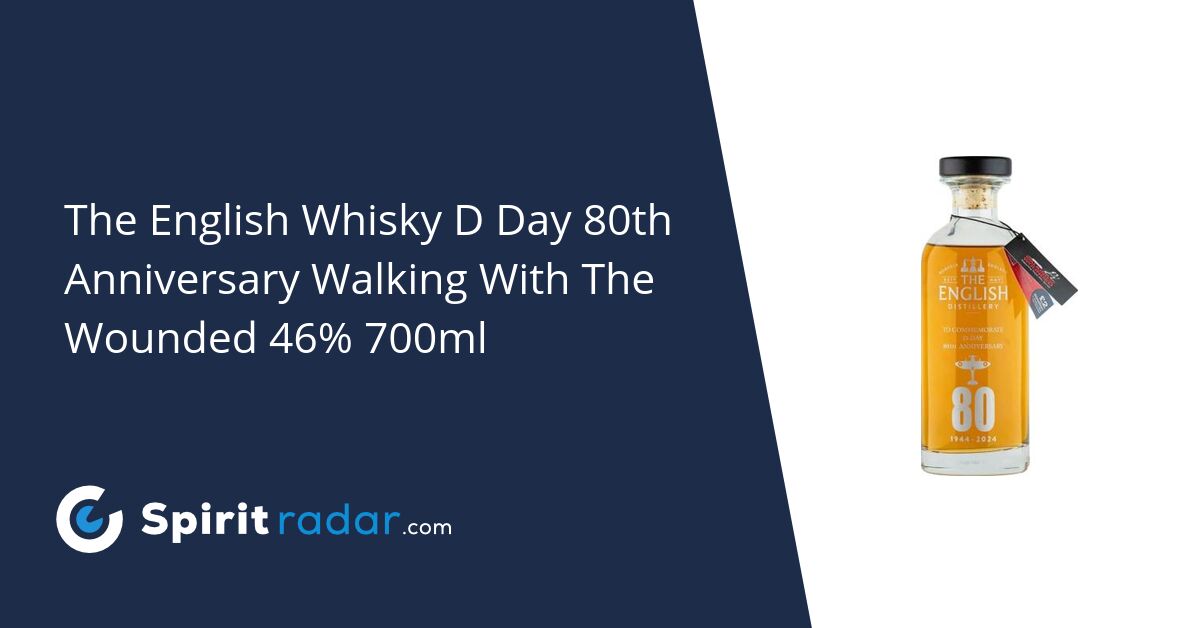 The English Whisky D Day 80th Anniversary Walking With The Wounded 46% ...