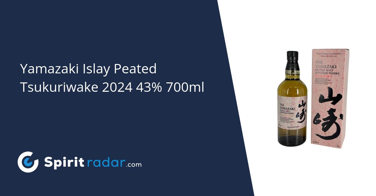 Yamazaki Islay Peated Tsukuriwake 2024 43% 700ml - Spirit Radar