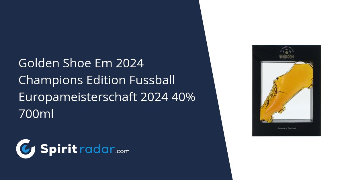 Golden Shoe Em 2024 Champions Edition Fussball Europameisterschaft 2024 ...