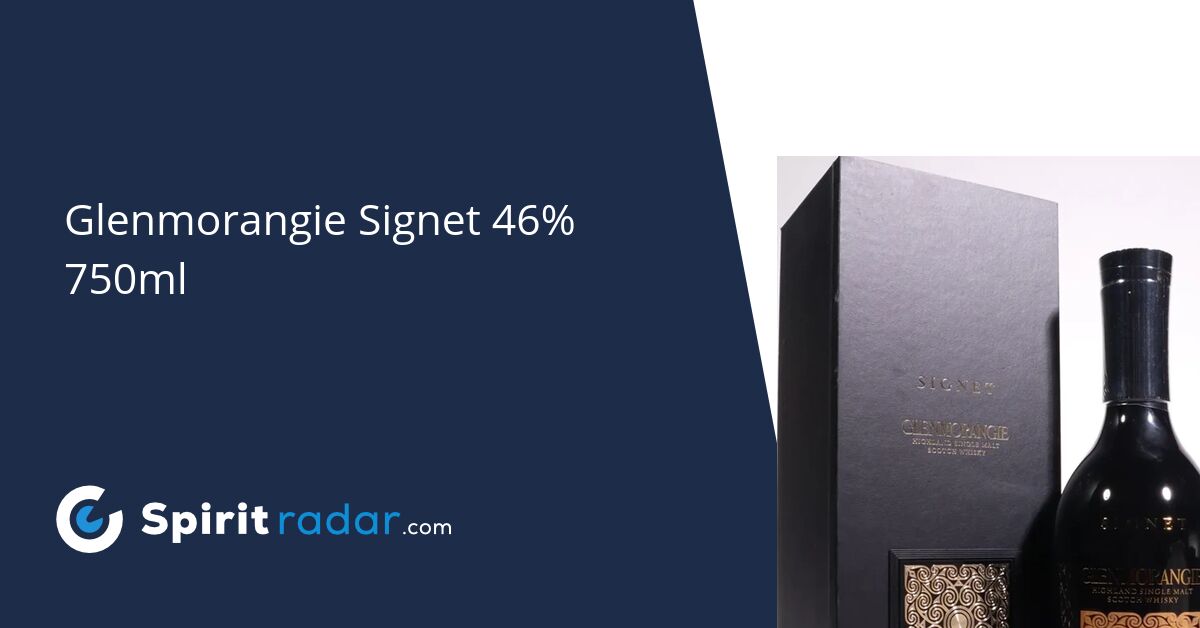 Glenmorangie Signet 46% 750ml - Spirit Radar