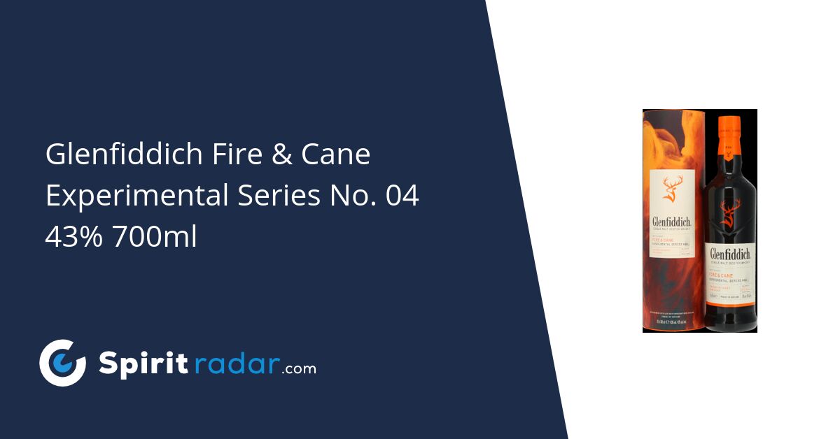 Glenfiddich Fire & Cane Experimental Series No. 04 43% 700ml - Spirit Radar