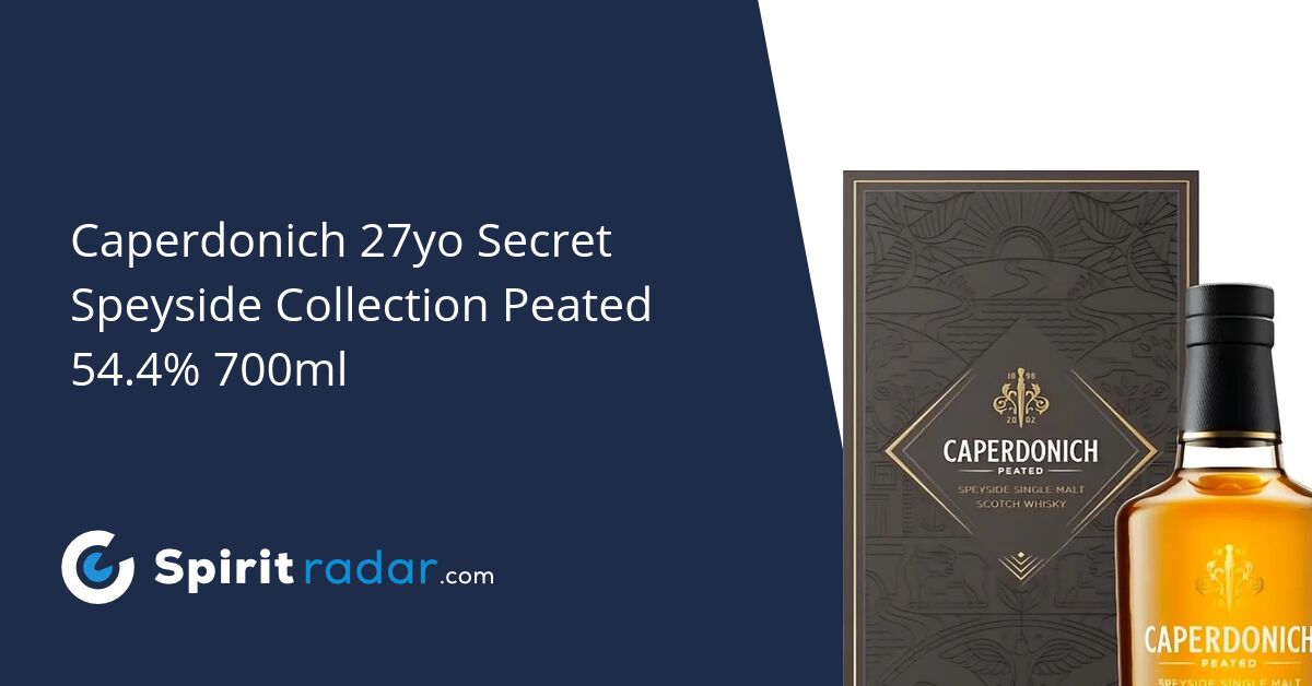 Caperdonich 27yo Secret Speyside Collection Peated 54.4% 700ml - Spirit Radar