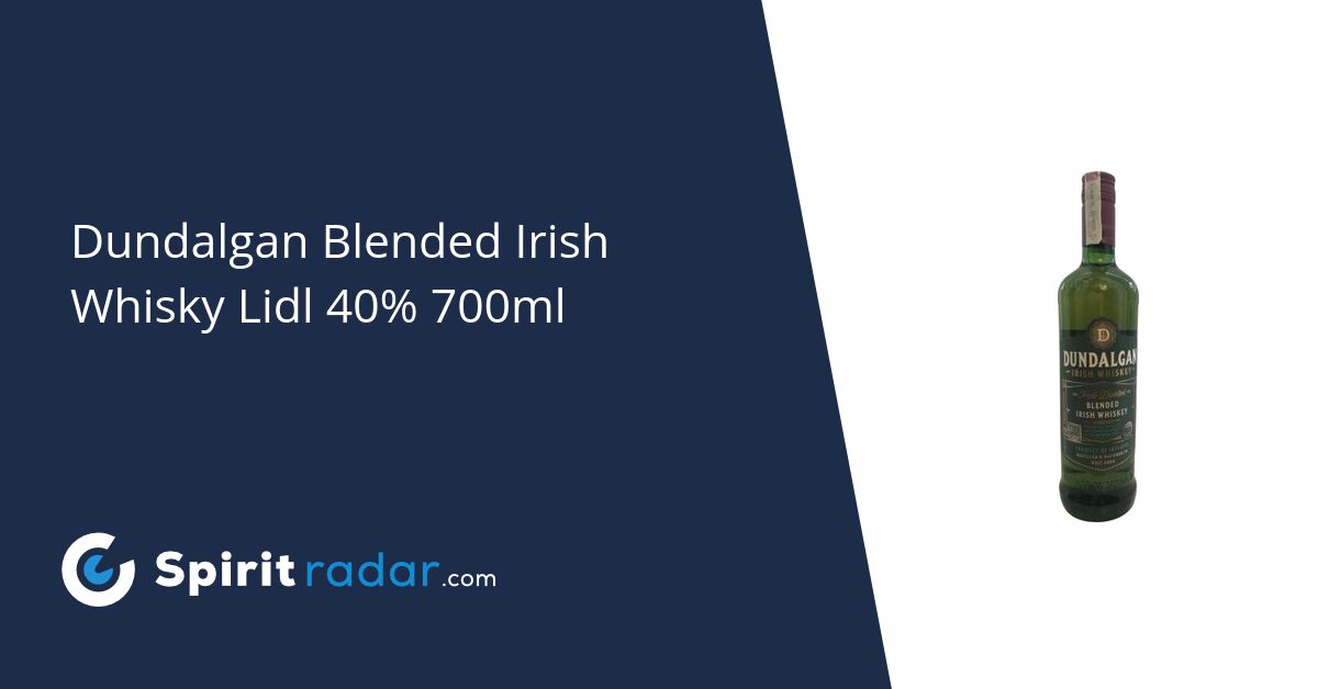 Dundalgan Blended Irish Whisky Lidl 40% 700ml - Spirit Radar