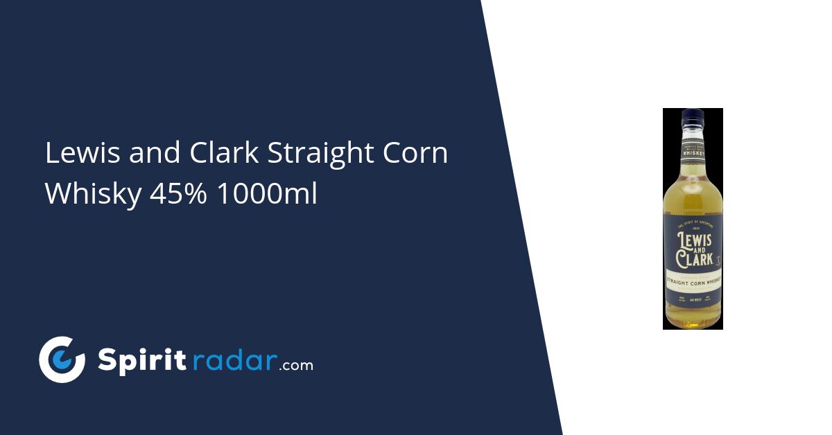 Lewis and Clark Straight Corn Whisky 45% 1000ml - Spirit Radar