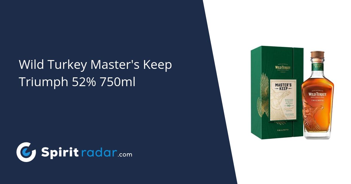 Wild Turkey Master's Keep Triumph 52% 750ml - Spirit Radar