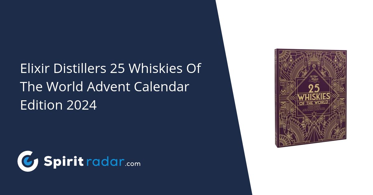 Elixir Distillers 25 Whiskies Of The World Advent Calendar Edition 2024 ...