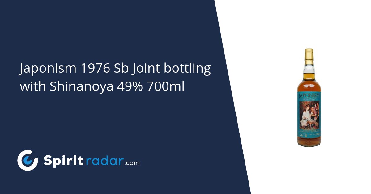 Japonism 1976 Sb Joint bottling with Shinanoya 49% 700ml - Spirit Radar