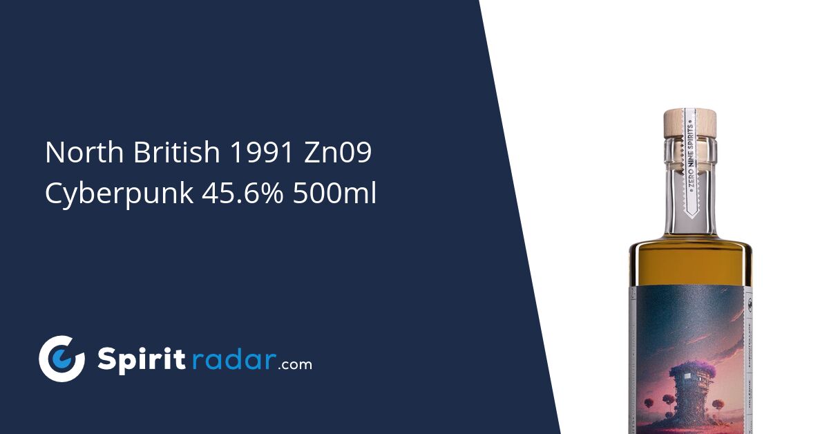 North British 1991 Zn09 Cyberpunk 45.6% 500ml - Spirit Radar