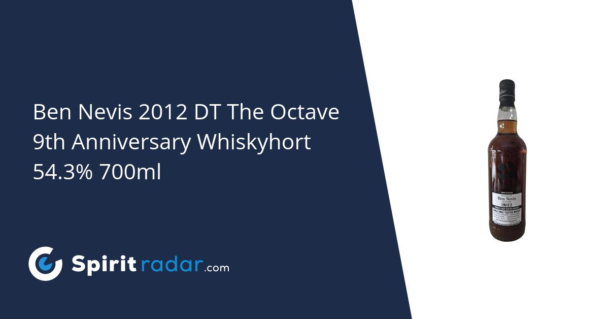Ben Nevis 2012 DT The Octave 9th Anniversary Whiskyhort 54.3% 700ml ...