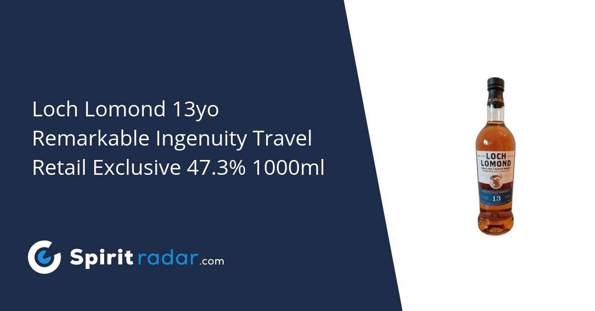 Loch Lomond 13yo Remarkable Ingenuity Travel Retail Exclusive 47.3% ...