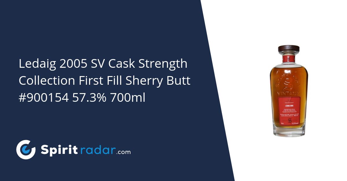 Ledaig 2005 SV Cask Strength Collection First Fill Sherry Butt #900154 57.3% 700ml - Spirit Radar