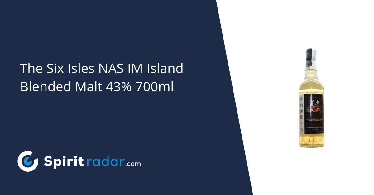 The Six Isles NAS IM Island Blended Malt 43% 700ml - Spirit Radar