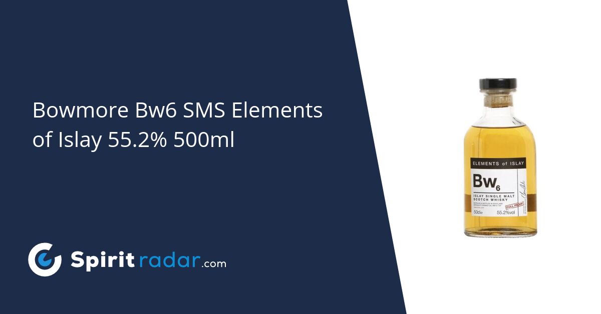Bowmore Bw6 SMS Elements of Islay 4 First Fill Bourbon Barrels 55.2% ...