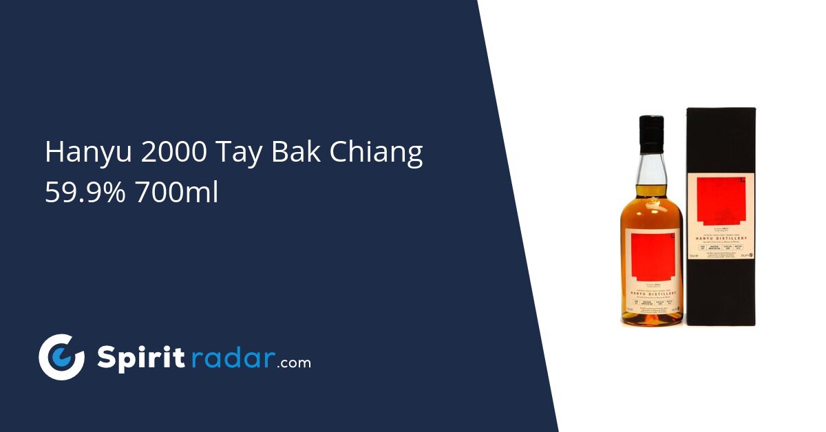 Hanyu 2000 Tay Bak Chiang American Oak Hogshead #957 LMDW 59.9% 700ml ...