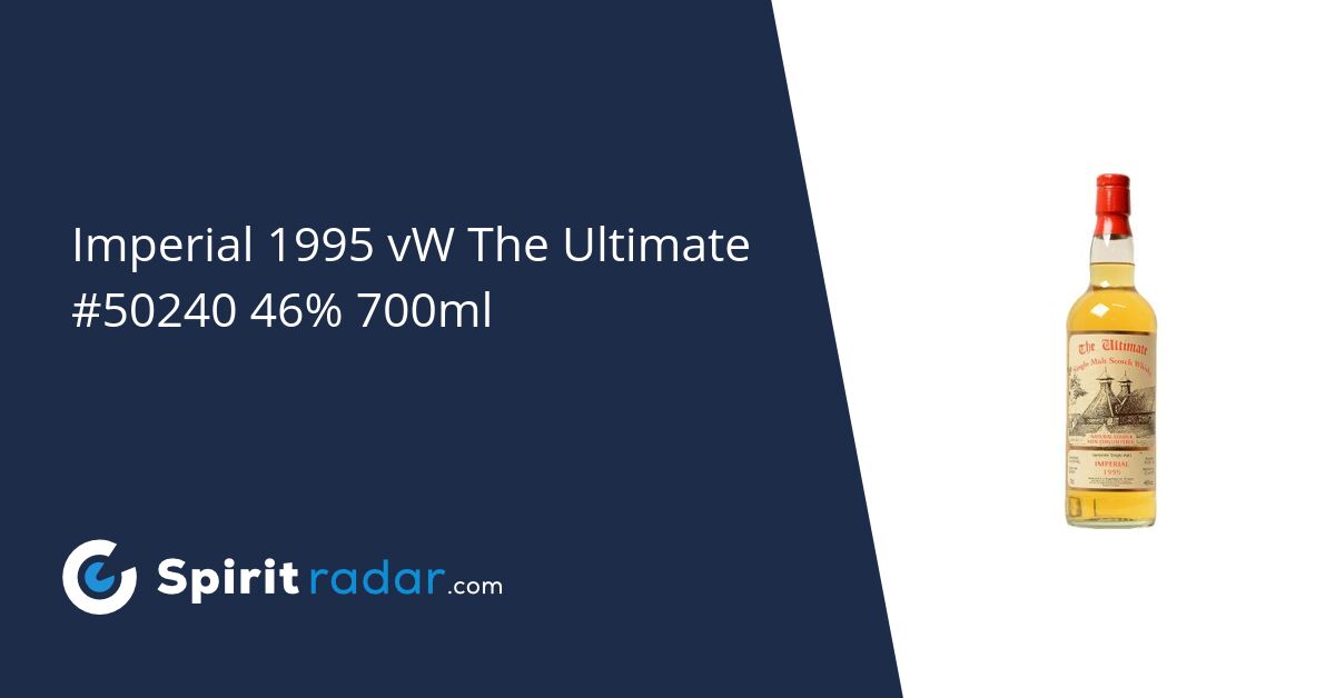 Imperial 1995 vW The Ultimate #50240 46% 700ml - Spirit Radar