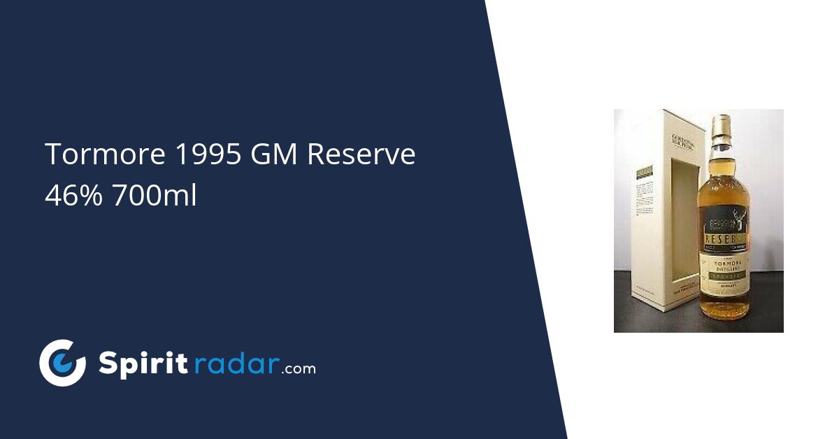 Tormore 1995 GM Reserve Refill Sherry Puncheon #5386 Germany Exclusive ...