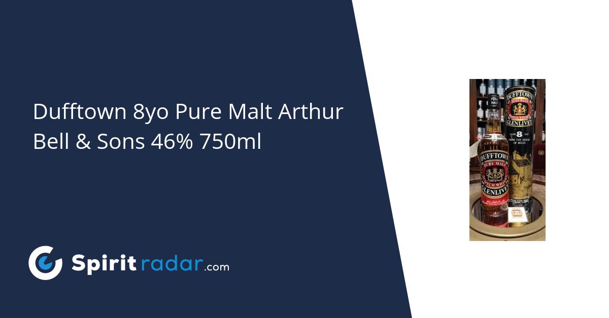 Dufftown 8yo Pure Malt Arthur Bell & Sons 46% 750ml - Spirit Radar