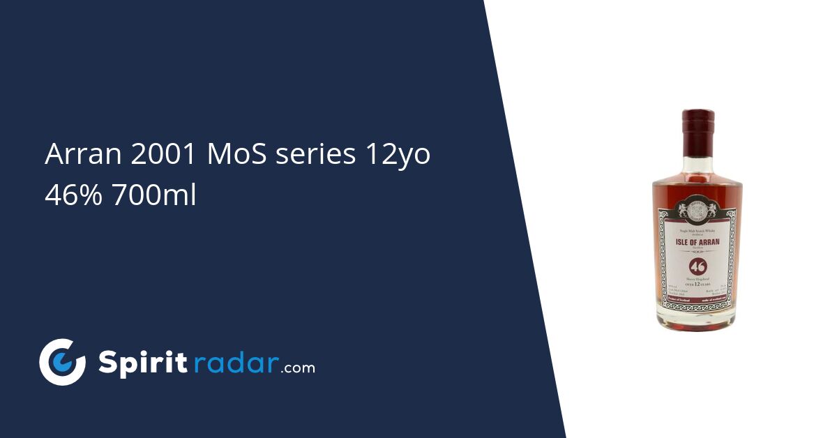 Arran 2001 MoS series 12yo Sherry Hogshead 46% 700ml - Spirit Radar