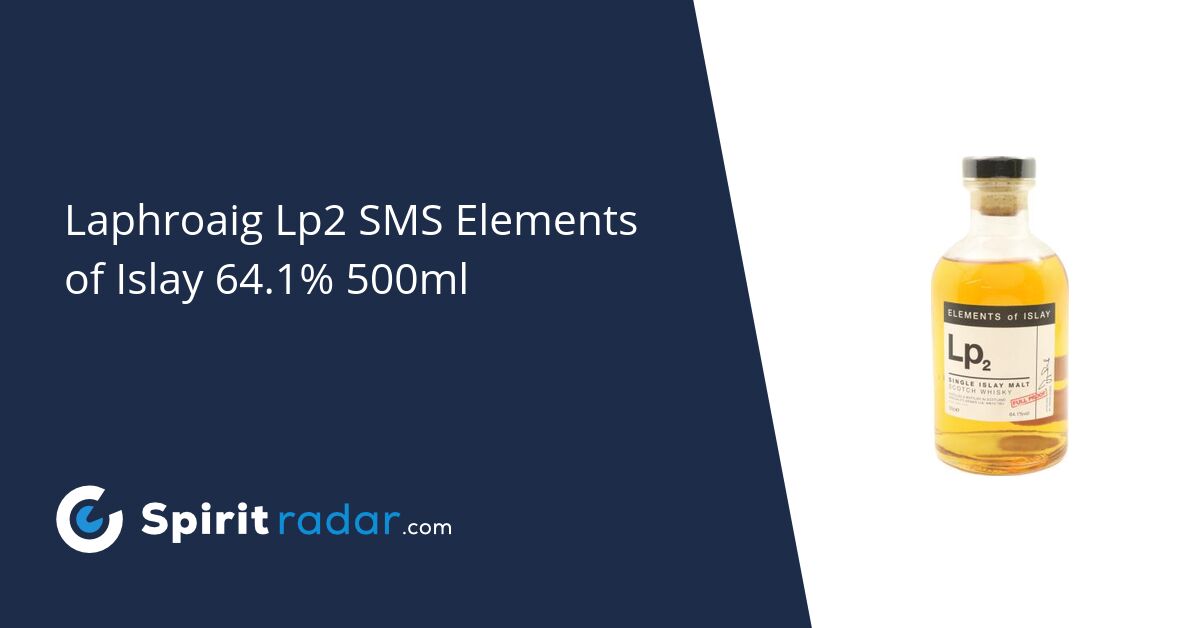 Laphroaig Lp2 SMS Elements of Islay 64.1% 500ml - Spirit Radar