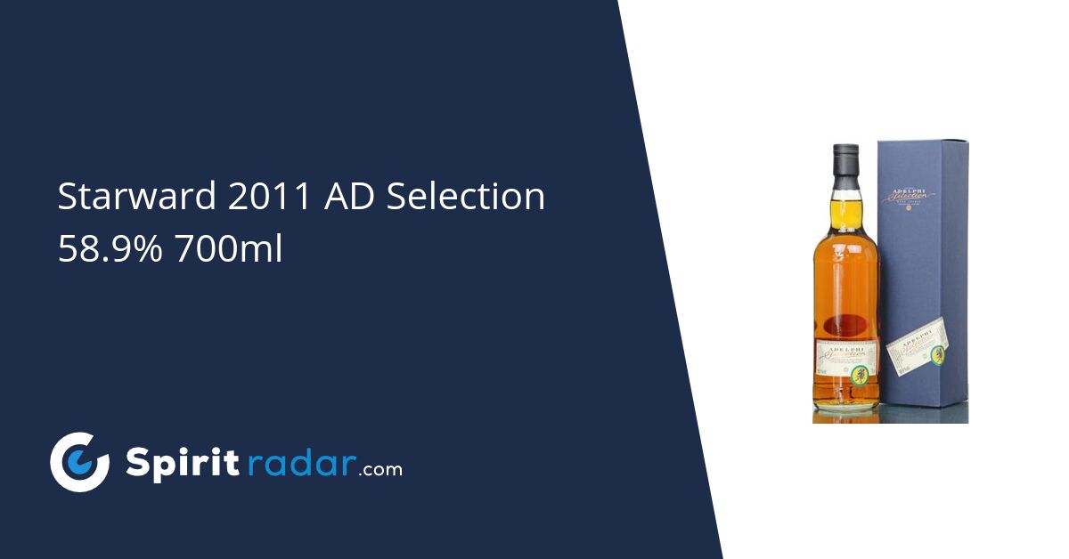 Starward 2011 AD Selection 1st Fill Apera Hogshead #573 58.9% 700ml ...