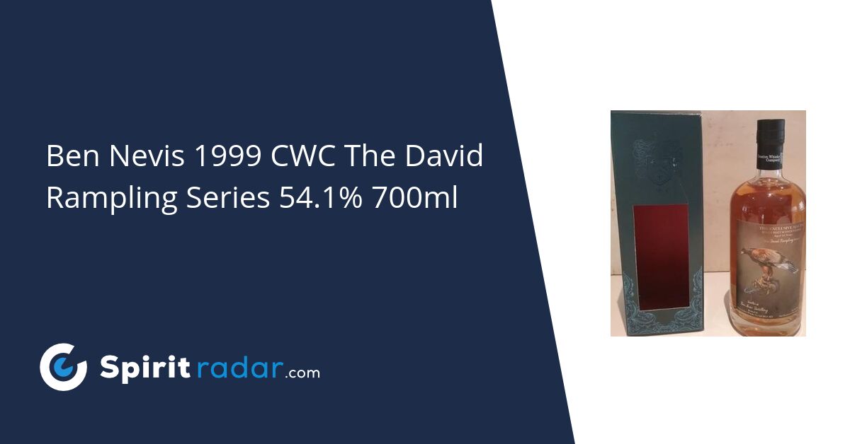 Ben Nevis 1999 CWC The David Rampling Series #190 54.1% 700ml - Spirit ...