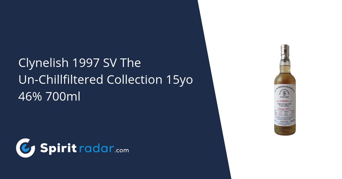 Clynelish 1997 SV The Un-Chillfiltered Collection 15yo 12365 + 12366 46% 700ml - Spirit Radar