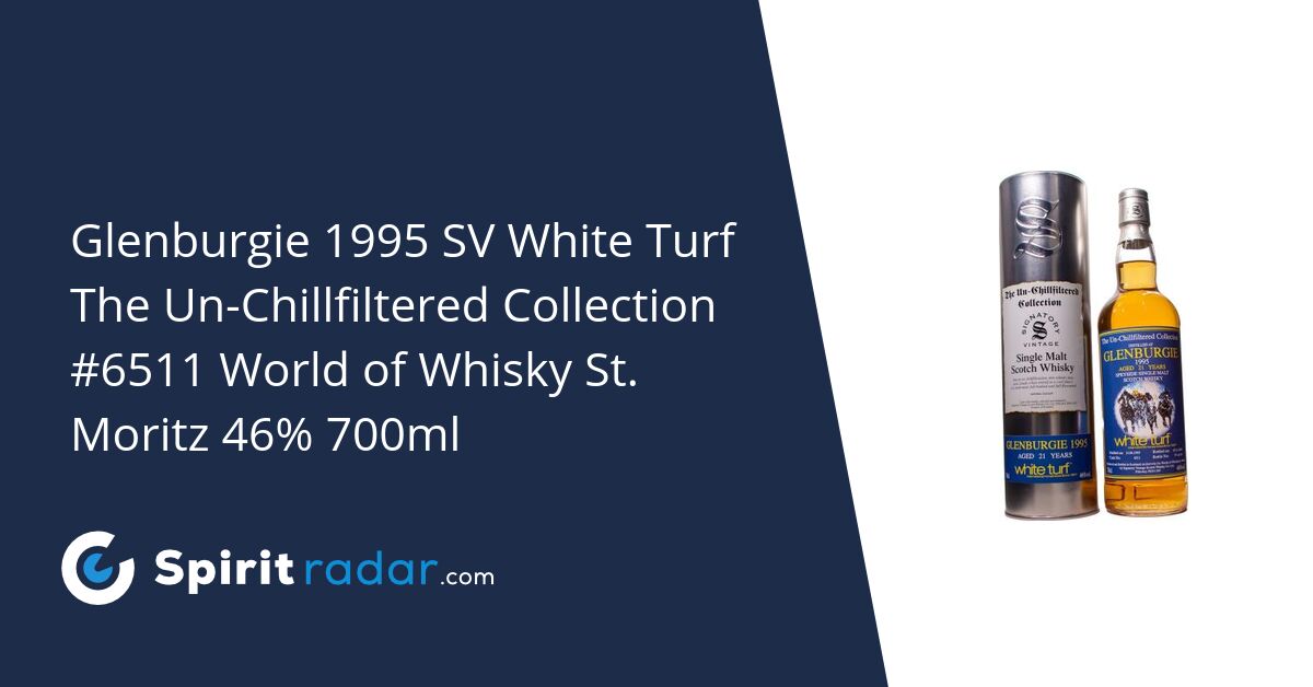 Glenburgie 1995 SV White Turf The Un-Chillfiltered Collection #6511 ...