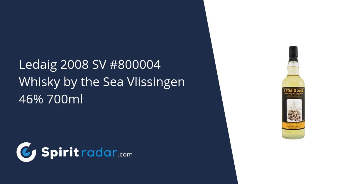 Ledaig 2008 SV #800004 Whisky by the Sea Vlissingen 46% 700ml - Spirit ...