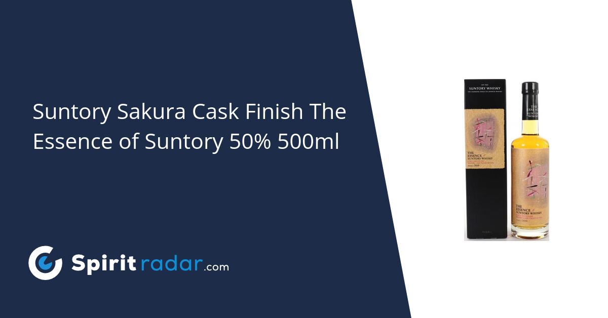 Suntory Sakura Cask Finish The Essence of Suntory 50% 500ml - Spirit Radar
