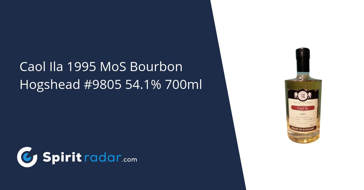 Caol Ila 1995 MoS Bourbon Hogshead #9805 54.1% 700ml - Spirit Radar