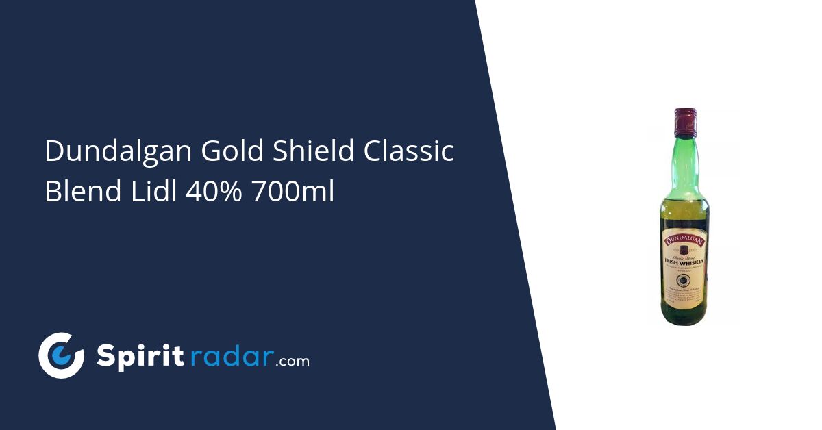 Dundalgan Gold Shield Classic Blend Lidl 40% 700ml - Spirit Radar